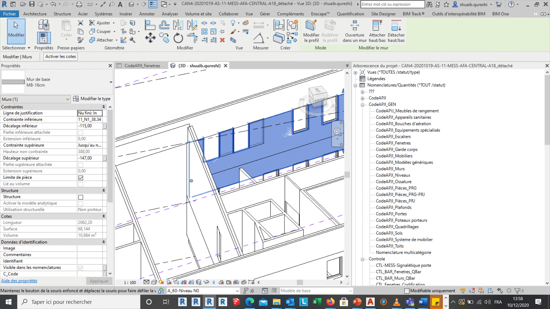 Utilisation de l’outil “Orbite 3D”, dans Revit - Man and Machine France