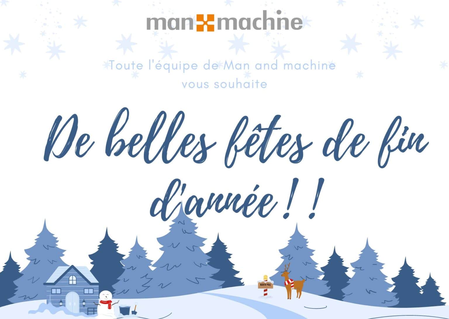 Carte de voeux - Man and Machine France