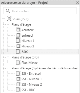 Comment gérer l’arborescence d’un projet, dans Revit ? - Man and ...